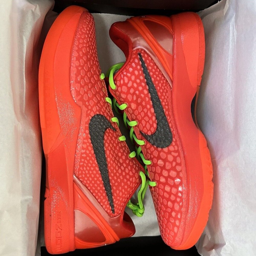 Kobe Vi Protro Reverse Grinch "Bright Crimson/Black" … - Gem